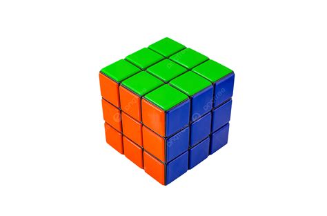 Successfully Solved Rubiks Cube Isolated White Challenge Technique
