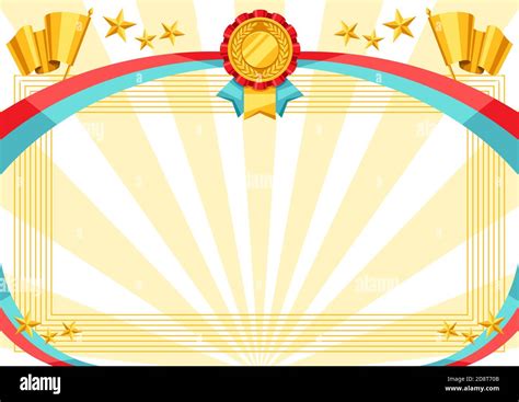 Certificate Of Recognition Background Design