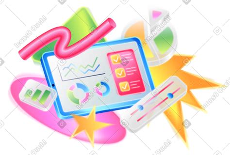 Analytics And On Screen Data Visualisation Png Svg