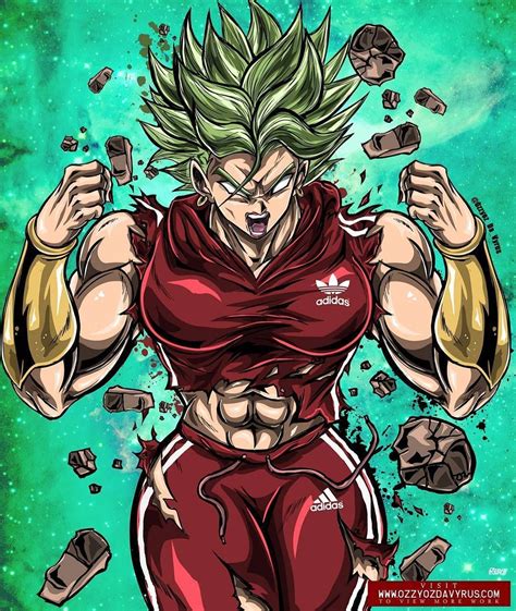 Kale Super Saiyan Berserk Kale Dragon Ball Z Dragon Ball Image Dragon Ball Super Manga Dragon
