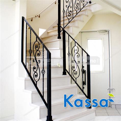 ลูกกรงเหล็ก Kassa รุ่น Myy 17t006 ขนาด 20 X 1 27 X 118 ซม สีซาตินแบล็ก