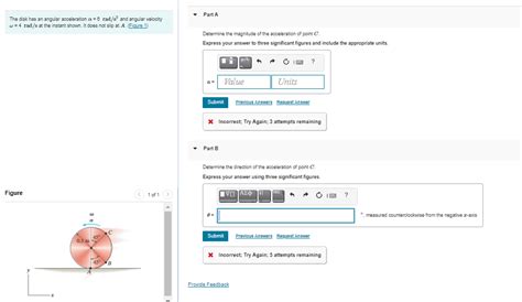 Solved A Determine The Magnitude Of The Acceleration Chegg
