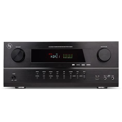 Home Theater Av Power Amplifier Receiver Built In Raw 5 1 Decoding