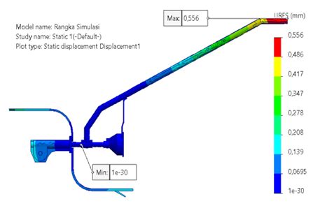 power weeder machine frame deformation simulation results download