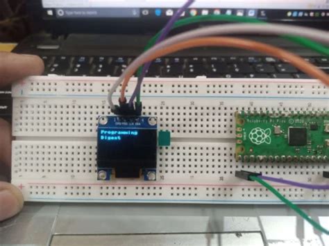 Interfacing Ssd Oled Display With Raspberry Pi Pico