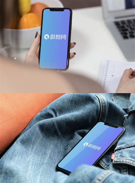 휴대용 애플 휴대 전화 목업mockup 이미지 사진 400686138 무료 다운로드
