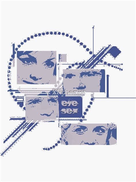 Eye Sex Sticker For Sale By XFchemist Redbubble