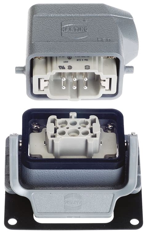 10330060000 Harting Harting Connector Set 6 Pe Way Han 6b 843 6283 Rs