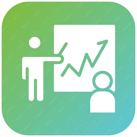 Premium Vector A Graphic That Has A Man Pointing At A Graph That Says Graph