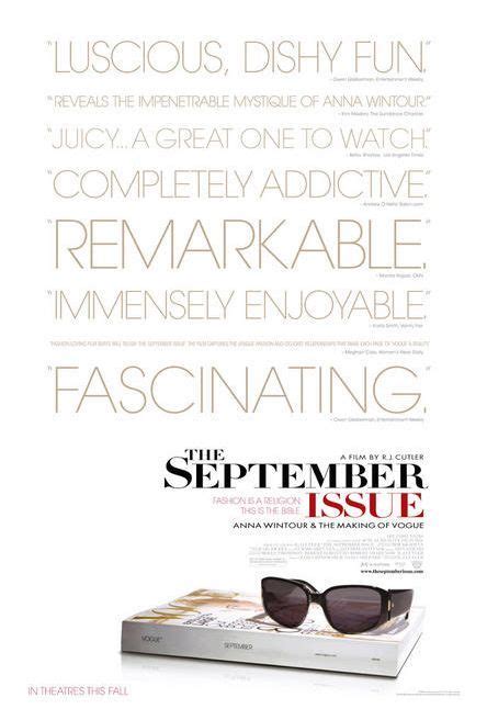 The September Issue Movie Poster 11098