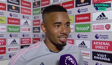 Reaksi Gabriel Jesus Usai Cetak Dua Gol Plus Dua Assist Untuk Arsenal