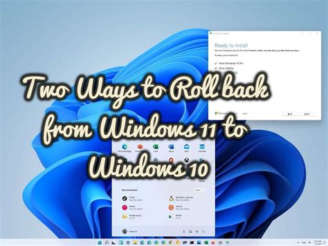 Two Ways To Roll Back From Windows 11 To Windows 10 AndowMac