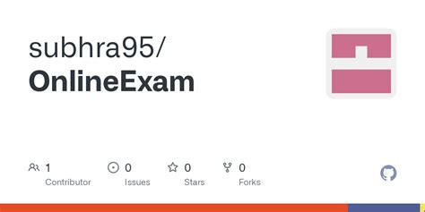 GitHub Subhra95 OnlineExam