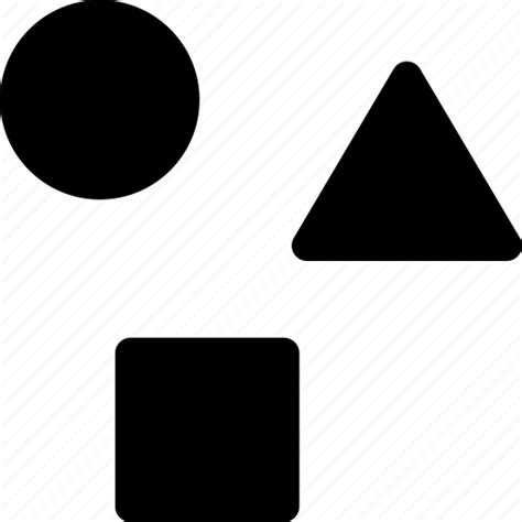 Circle Geometric Shapes Square Triangle Icon Download On Iconfinder