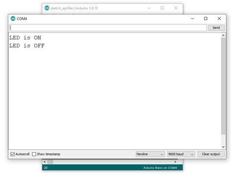 Arduino Basic Tutorial Getting Started With Arduino Serial Monitor