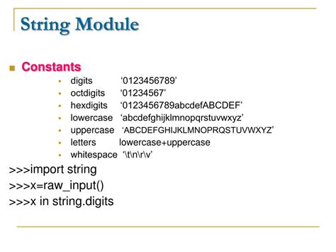 Ppt Chapter 5 Strings Powerpoint Presentation Free Download Id5715923