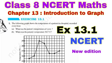 Class 8 Ncert Maths Exercise 131 Introduction To Graph Class 8