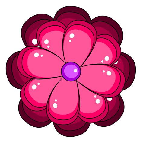 Diseño De Flor Rosa 15078851 Png