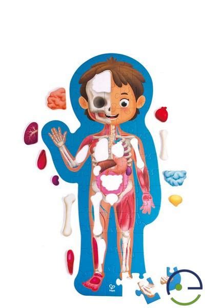 Puzle Cuerpo Humano Jugueterías Emociones