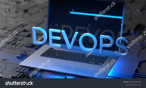 Devops Software Development Operations Infinity Symbol Stock