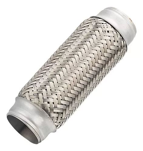 Tubo Flexible Piña Escape Mofle Universal X PuLG Inox