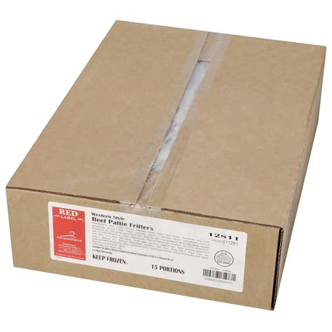 Advancepierre™ Red Label Raw Breaded Naturally Shaped Western Style