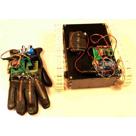 Buy Flex Sensor Based Rf Controlled All Terrain Robot Using