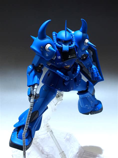 Yahooオークション 1100 Mg Ms 07b グフ Ver20 塗装済完成品