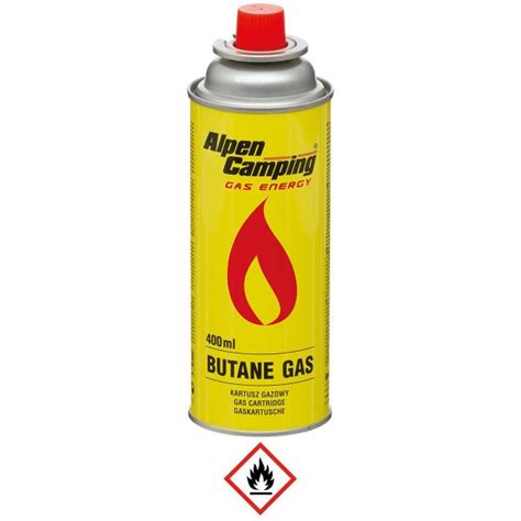 Alpen Camping Gaskartusche Ventilgaskartusche 400 Ml 227g Butan Gas
