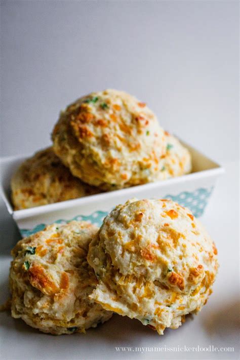 Cheddar Cheese And Chive Drop Biscuits
