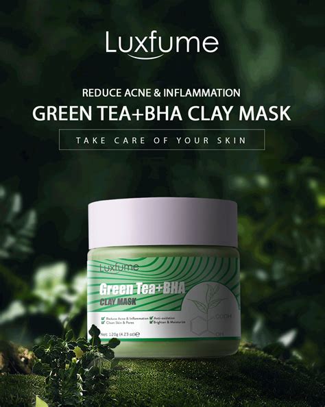 跨境水杨酸泥膜清爽温和淡痘清洁面部护理绿茶面膜clay mask 阿里巴巴