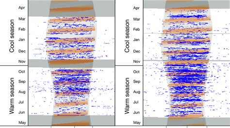 One Year May 2011−april 2012 Of Common Dolphin Echolocation Activity Download Scientific