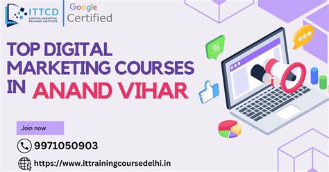 5 New Online Digital Marketing Courses In Anand Vihar 2024 Ittcd