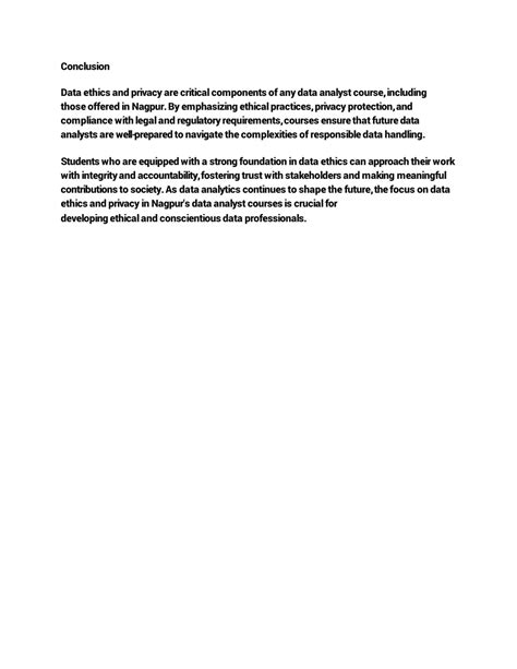 Ppt Data Ethics And Privacy Critical Components Of Data Analytics