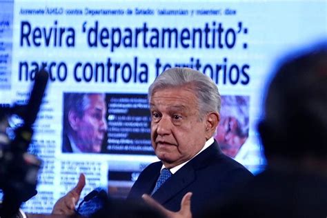 Refuta Amlo A Blinken Por Narco Y Critica A Empresa Vulcan