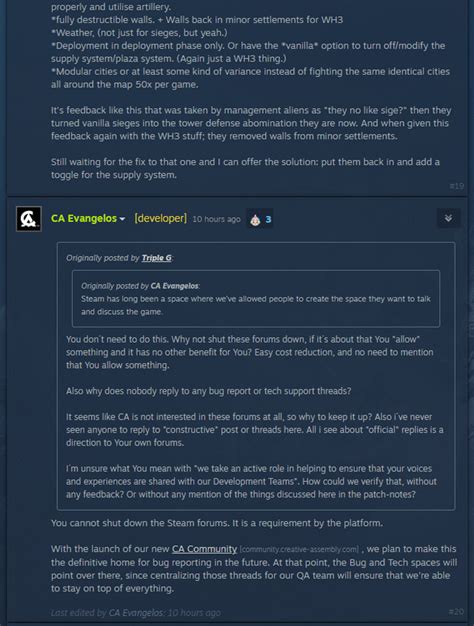 Cas Steam Moderation Guidelines Responses Saga Best Funny Moments R Totalwar