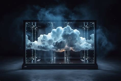 Cyber Networking Business Design Storage Innovation Technology Concept Future Cloud System