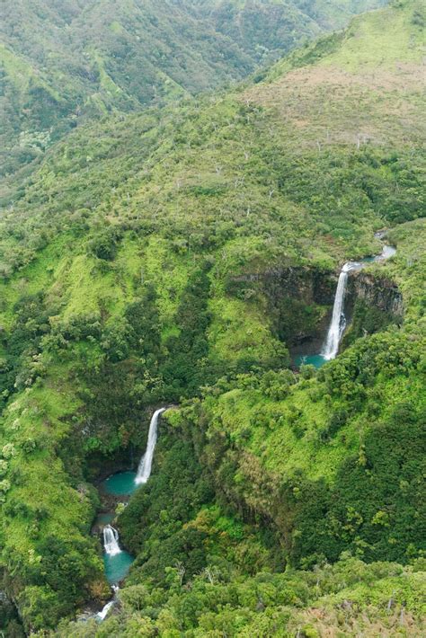 10 Amazing Kauaʻi Waterfalls Map For Swimming Hiking Families