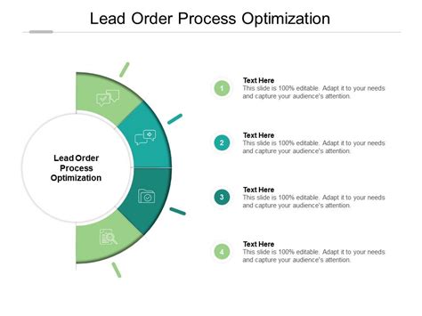 Lead Order Process Optimization Ppt Powerpoint Presentation Icon