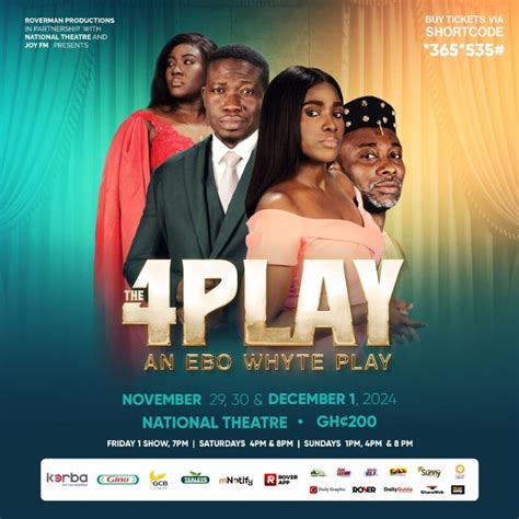 Ebo Whyte Returns With ‘the 4play Myjoyonline