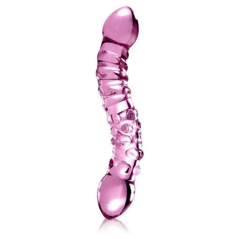 Icicles No 55 Icicles Pink Glass Dildo Horny Heaven Adult Toys Store