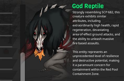 Scp 682 As Easter Egg Monster From Our Game Rscp