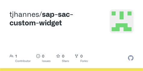Github Tjhannessap Sac Custom Widget