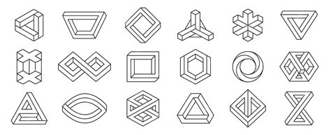 Optical Illusion Shapes