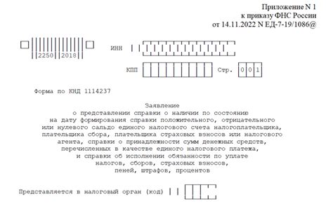 Заявление в ИФНС о сальдо по ЕНС образец и бланк