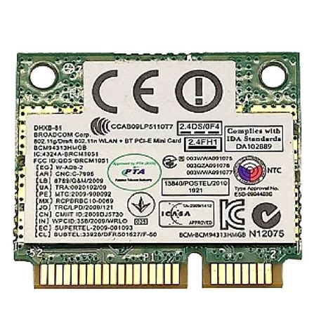 Placa Wifi Dhxb 81 Bcm9431hm Netbook Samsung Np Nc110 800 Shopee Brasil