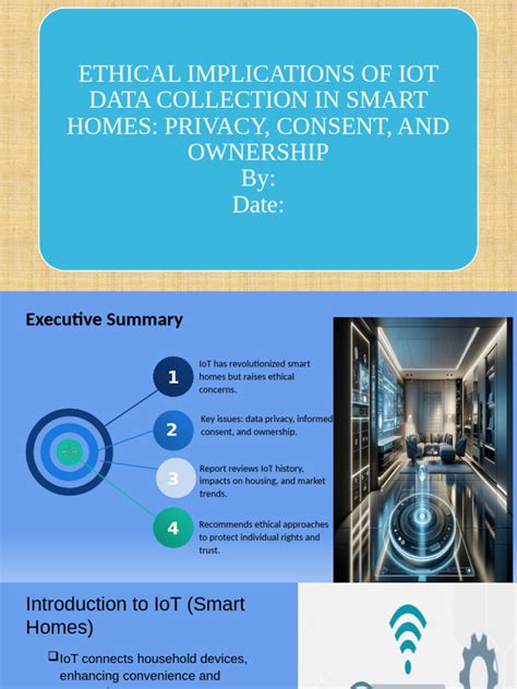 Ethical Implications Of Iot Data Collection In Smart Homes Privacy Consent And Ownership Pdf
