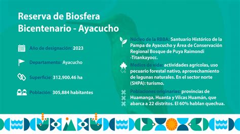 UNESCO Reconoce A Bicentenario Ayacucho Como La Octava Reserva De