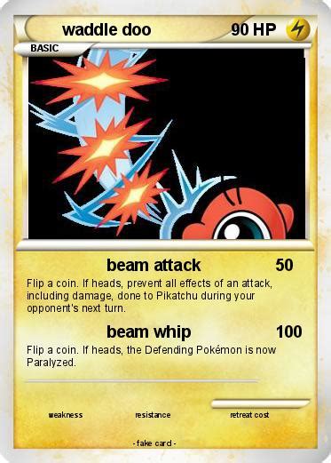 Pokémon Waddle Doo 101 101 Beam Attack My Pokemon Card