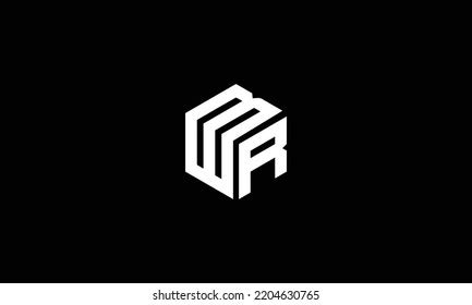 Br Letter Initial Logo Design Vector Stock Vector Royalty Free